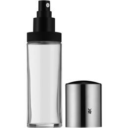 WMF Essig-/&Ouml;l-Menage Basic Line, Klar, Schwarz, Edelstahl, Metall, Kunststoff, Glas, 17 cm, Tischkultur & Servieren, Essig & &Ouml;lflaschen