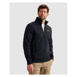 PME-Legend Sweatjacke PME LEGEND, Herren, Gr. 5XL, salute, Sweatware, Obermaterial: 57% Polyester, 43% Baumwolle, Jacquardmuster, normal normal, Sweatjacken Sweatjacke, mit Vordertaschen