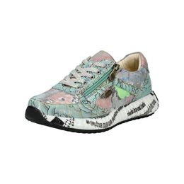 Sneaker Laura Vita "Laura Vita Sneaker Leder/Textil", Damen, Gr. 37, pistachio, Leder, Textil, Schuhe Sneaker
