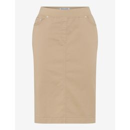 Raphaela by Brax Damen Rock Style PAMINA SKIRT SAND, hellbraun, Gr. 36