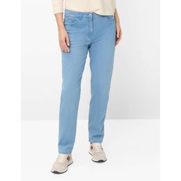 Raphaela by Brax Damen Five-Pocket-Hose Style CORRY BLEACHED LIGHT BLUE SLIGHTUSED, denim hellblau, Gr. 38