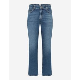 Brax Damen Five-Pocket-Hose Style MADISON S USED REGULAR BLUE, denim blau, Gr. 44