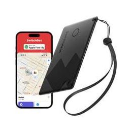 SwitchBot Smart Airtag Geldb&ouml;rsen-Tracker-Karte schwarz