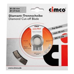 CIMCO Diamanttrennscheibe D=140mm 208756)