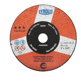 Tyrolit Kleintrennscheibe PREMIUM*** EXTRA SCHMAL, Scheiben-&Oslash;: 63 mm (299269)