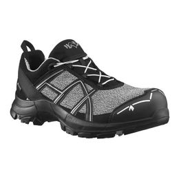 HAIX Schuh BLACK EAGLE 40.1, LOW, S3, schwarz-silber, Gr. 9 (43) (610037.9.0)