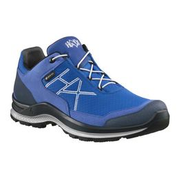 HAIX Schuh BLACK EAGLE GTX WS LOW, azur-silber, Gr. 9,5 (44) (330143.9.5)