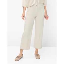 Raphaela by Brax Damen Culotte Style PEGGY CULOTTE LINEN, hellbeige, Gr. 38