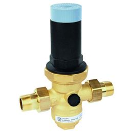 Honeywell Niederdruck-Druckminderer D06FN-1/2LFB Messing bleifrei, MS-Tasse, T&uuml;lle 1/2"
