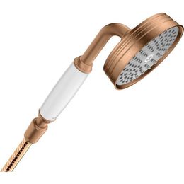 Hansgrohe Handbrause 16320140 100mm, 1jet, brushed bronze