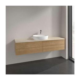 Villeroy & Boch Villeroy und Boch Antao Waschtisch-Unterschrank K25113HN 160x36x50cm, Waschbeckenplattenfarbe botticino, honey oak
