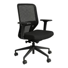 B&uuml;rostuhl Grevia, mit Netzr&uuml;ckenlehne, schwarz kaiserkraft