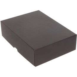 ratioform St&uuml;lpdeckelkarton, schwarz, Innenma&szlig;e 301 x 213 x 45 mm, ab 200 Stk