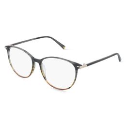 JETTE 7914 Brille Damen | Fassung: Vollrand, Panto, Grau Gl&auml;nzend