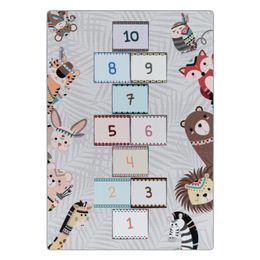 Ayyildiz Kinderteppich Play 2903 Grau ca. 120x170cm