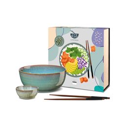 Asa pok&eacute; bowl set, tamari