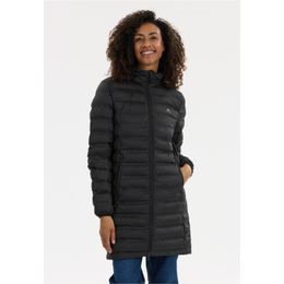 Laufjacke WHISTLER "Froze", Damen, Gr. 44, schwarz, 100% Polyester, kariert, unifarben, normal, ohne Ausschnitt, Jacken, aus atmungsaktivem Material