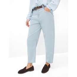 5-Pocket-Hose Brax "Style MEGAN S", Damen, Gr. 38, Normalgr&ouml;&szlig;en, vintage, Web, 72% Lyocell, 18% Baumwolle, 8% Elastomultiester, 2% Elasthan, Hosen 5-Pocket-Hose