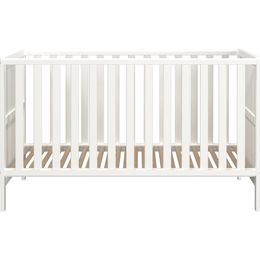 Germania Kinderbett 7001-84 GW-Alkmaar, in Wei&szlig;, mitwachsend, auf Sicherheit gepr&uuml;ft, 145 x 86 x 76 cm (BxHxT)