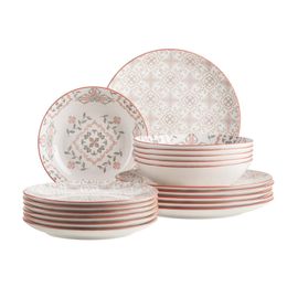 M&auml;ser M&auml;ser Teller Set, Porzellan Granada
