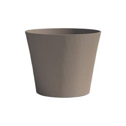 GARDEN ID Blumentopf &ndash; GARDEN ID &ndash; Green Care Sense Taupe &ndash; 40 x 34 cm &ndash; 10 Jahre Garantie &ndash; 100 % recycelt &ndash; UV- und frostbest&auml;ndig