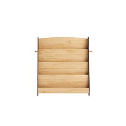 sobuy Kinderregal mit 4 F&auml;chern Natur 91x30x89cm Nordisch