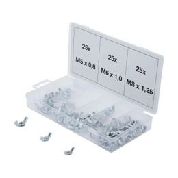 BGS-technic Fl&uuml;gelmuttern Sortimentskasten metrisch M5-M8 75-teilig