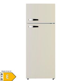 PKM K&uuml;hl-Gefrierkombination GK210-2 CR - Creme gl&auml;nzend ; 206 L (170/36) Nutzinhalt; EEK: E; Ma&szlig;e (HxBxT in cm) 143,00 x 54,00 x 54,50