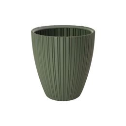 GARDEN ID Blumentopf &ndash; Garten-ID &ndash; Elegant &ndash; 40 x 42 cm &ndash; F&uuml;r Garten, Balkon oder Innenr&auml;ume &ndash; Limettengr&uuml;n