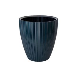 GARDEN ID Blumentopf &ndash; Garten-ID &ndash; Elegant &ndash; 40 x 42 cm &ndash; F&uuml;r Garten, Balkon oder Innenr&auml;ume &ndash; Petrolblau