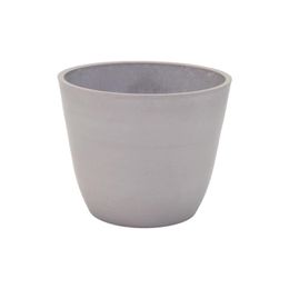 MEGA COLLECTIONS Topf &ndash; MEGA KOLLEKTIONEN &ndash; Ecostone Ei &ndash; &Oslash; 41 cm &ndash; H 33 cm &ndash; Taupe