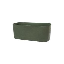 GARDEN ID XL-Pflanzgef&auml;&szlig; mit Wasserreservoir &ndash; GARDEN ID Respect &ndash; Gr&uuml;nspan 80 x 38 cm &ndash; 100 % Hausm&uuml;ll &ndash; 100 % recycelbar