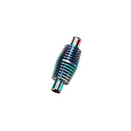 Durchlaufk&uuml;hler VOCA Aluminium titan (40x106) 17mm Schlauchanschluss