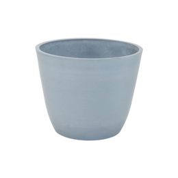 MEGA COLLECTIONS Topf &ndash; MEGA KOLLEKTIONEN &ndash; Ecostone Ei &ndash; &Oslash; 41 cm &ndash; H 33 cm &ndash; Grau