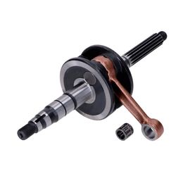 Kurbelwelle 10mm Kolbenbolzen f&uuml;r Keeway, Minarelli liegend
