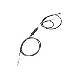 Gaszug Naraku PTFE mit Verteiler f&uuml;r Piaggio NRG, ZIP, Liberty, Gilera Runner, Stalker, Derbi Atlantis 50ccm 2-Takt