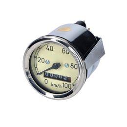 Tachometer 100km/h 60mm M18x1,5 chrom