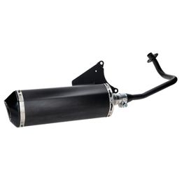 Auspuff Jamarcol schwarz f&uuml;r Vespa LX 4T 4V, Primavera 4T 4V, Sprint