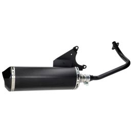 Auspuff Jamarcol schwarz, schwarz f&uuml;r Vespa 50ccm 4 Takt 2V, ET4, LX, LXV, S, Primavera, Sprint
