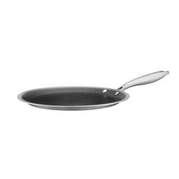M&auml;ser M&auml;ser Cr&ecirc;pe-Pfanne 28 cm, Edelstahl Hestia Keramik Silber / Schwarz