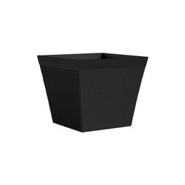 GARDEN ID Quadratischer Topf &ndash; GARDEN ID &ndash; Green Care Impact Black-Anth &ndash; 39 x 33 cm &ndash; 10 Jahre Garantie &ndash; 100 % recycelt &ndash; UV- und frostbest&auml;ndig