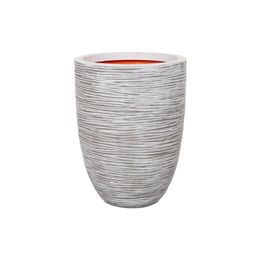 Capi Europe Capi Blumentopf Nature Rib 36 x 47 cm Elfenbein KOFI782 424227
