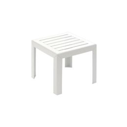 GROSFILLEX Couchtisch &ndash; GROSFILLEX &ndash; Miami &ndash; Wei&szlig; &ndash; 40x40 &ndash; Kunstharz