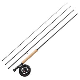 Greys Gcbofin908 Gry Fin 9Ft #8 8Line 4Pc Fliegenruten-Kombo