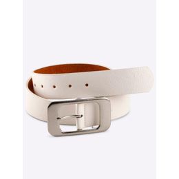 H&uuml;ftg&uuml;rtel Heine, Damen, Gr. 11,5, beige (ecru), G&uuml;rtel H&uuml;ftg&uuml;rtel