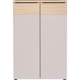 Germania Aktenschrank 4440-654 GW-Oviedo, in Kaschmir/Lindberg-Eiche-Nb., mit T&uuml;rd&auml;mpfung, 80 x 120 x 40 cm (BxHxT)