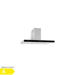 Klarstein Darya Dunstabzugshaube 90cm 310 m&sup3;/h Edelstahl silber