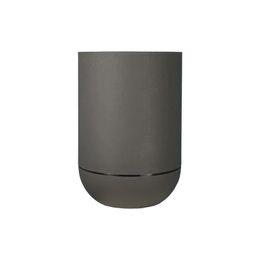 RIVIERA RIVIERA GRANIT TULIPE runder Blumenkasten - Kunststoff - Durchmesser 50 cm - Grau