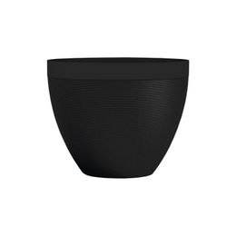 GARDEN ID Blumentopf &ndash; GARDEN ID &ndash; Green Care Impact Black-Anth &ndash; 40 x 31 cm &ndash; 10 Jahre Garantie &ndash; 100 % recycelt &ndash; UV- und frostbest&auml;ndig