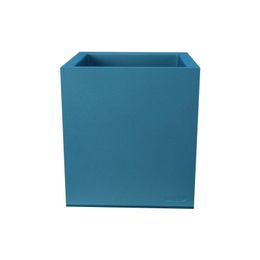 RIVIERA Rechteckiger Blumenkasten RIVIERA GRANIT - Kunststoff - 60 x 30 cm - Blau